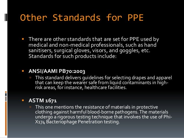 Your Guide To Australian PPE Standards & Requirements | PPTX