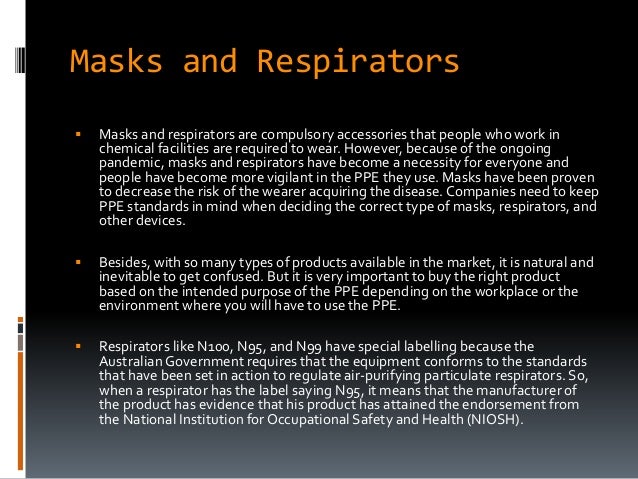 Your Guide To Australian PPE Standards & Requirements | PPTX