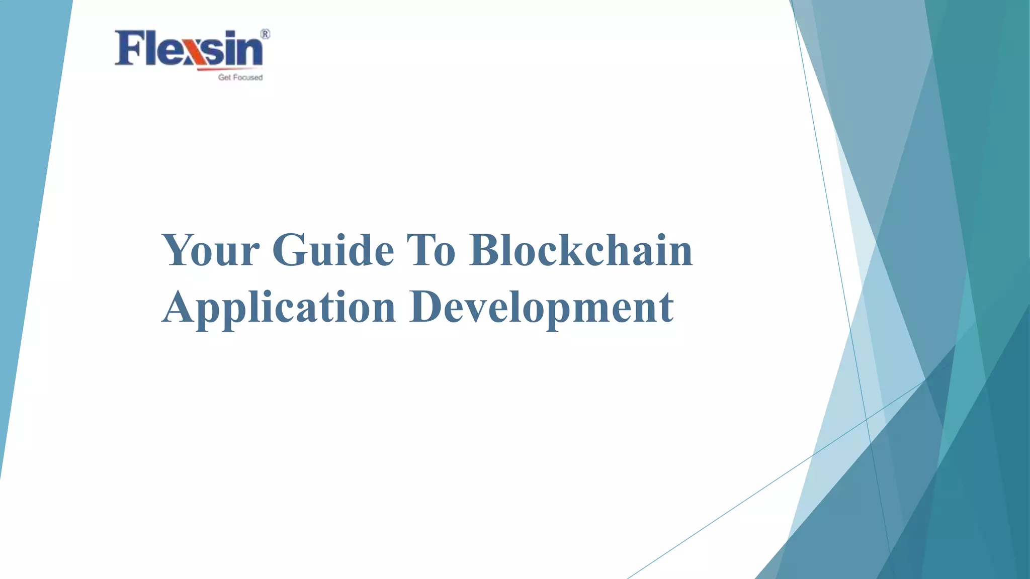 Your Guide To Blockchain Application Development Pptx Computer