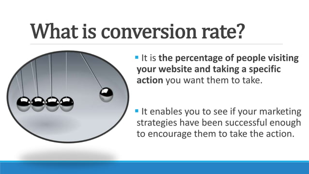 Your Guide To Conversation Rate Optimization | PPT