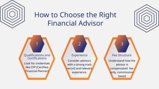 Financial Advisor: Your Guide to Financial Freedom | PPTX