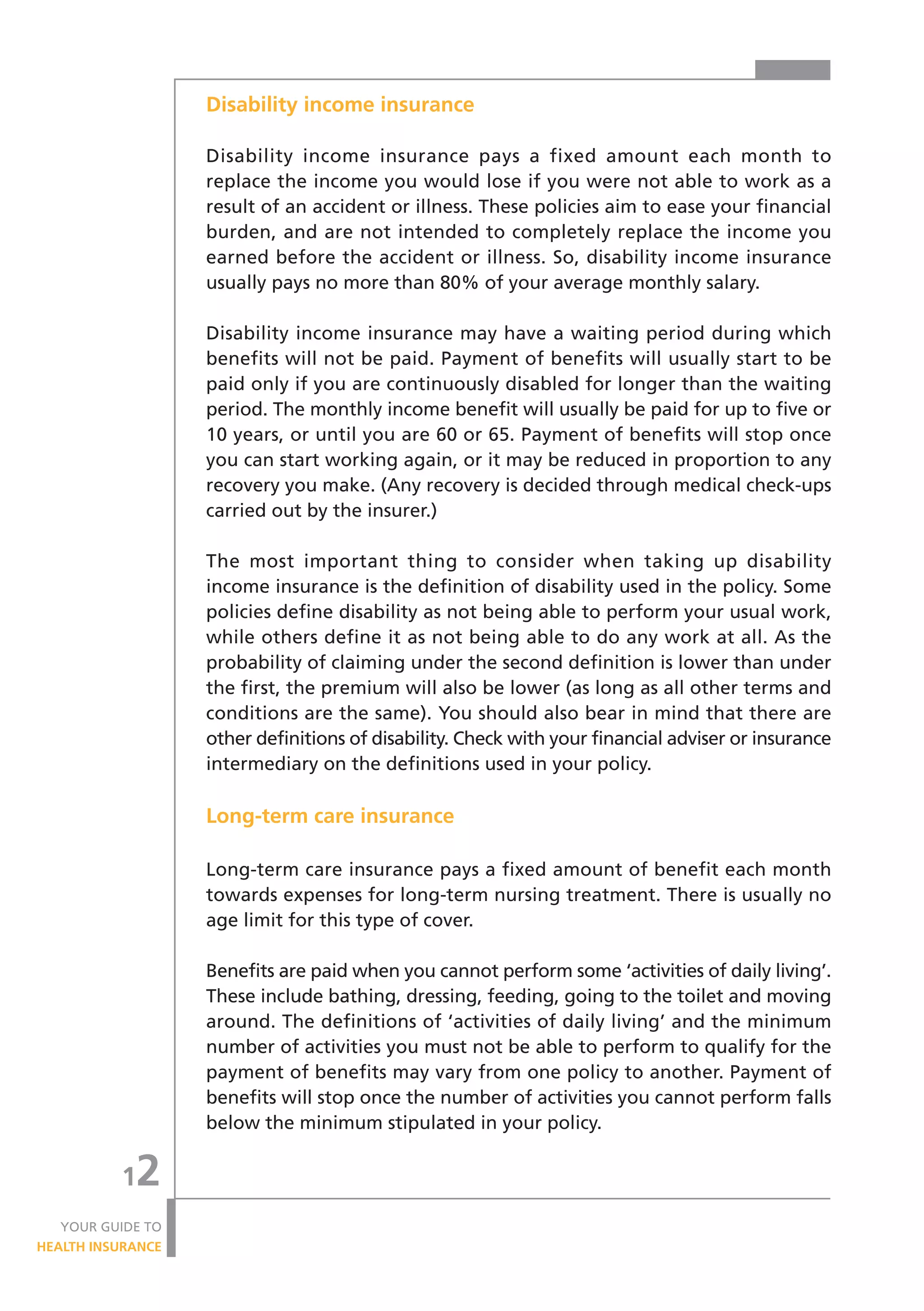 Your guide to health insurance | PDF