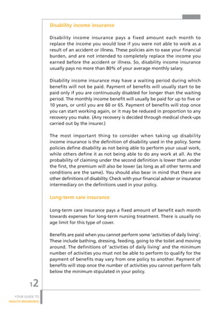 Your guide to health insurance | PDF