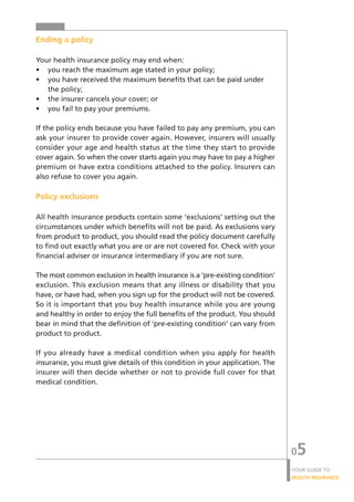 Your guide to health insurance | PDF