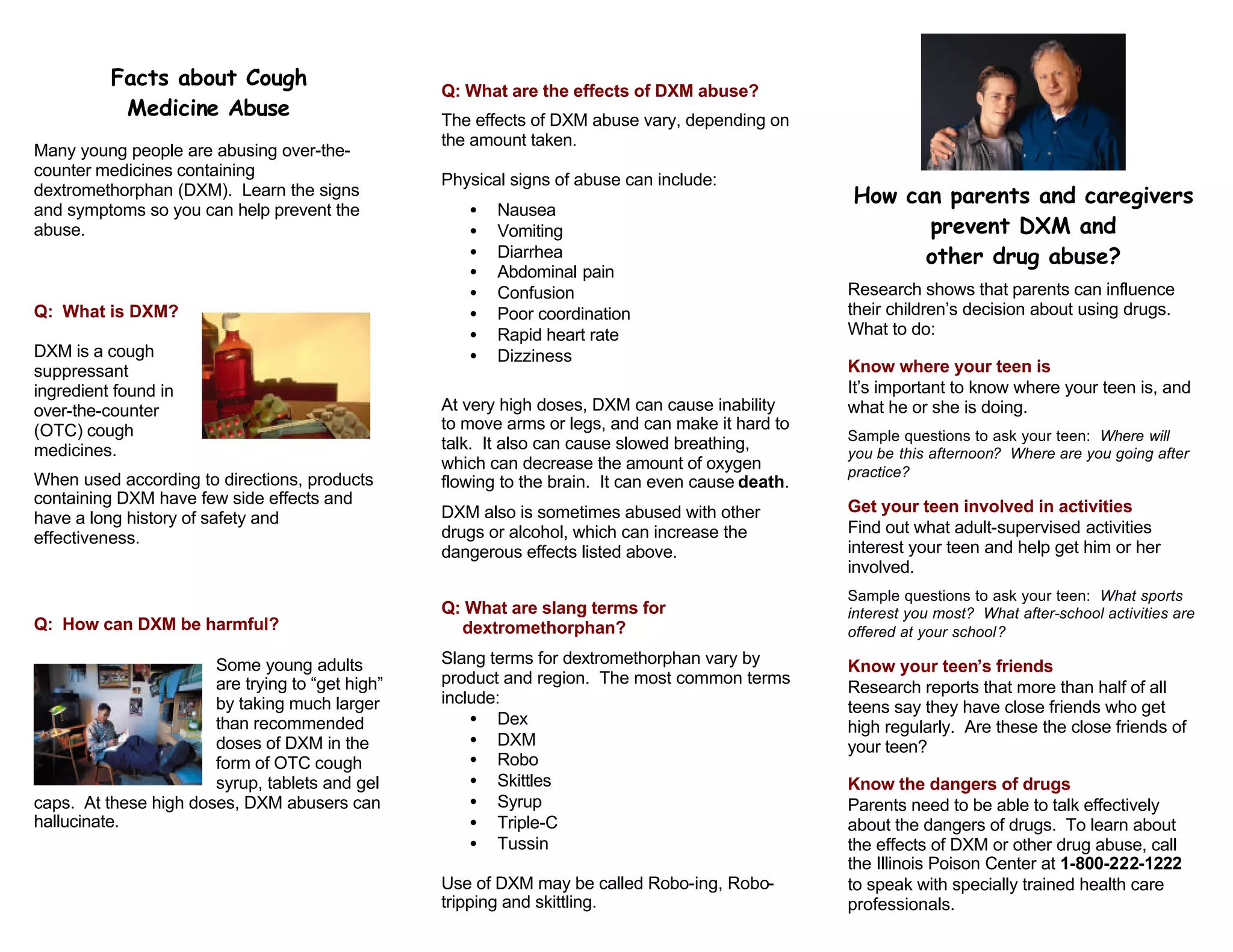 Your guide to preventing cough medicine abuse | PDF