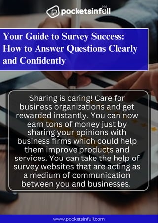 Your Guide to Survey Success: How to Answer Questions Clearly and ...