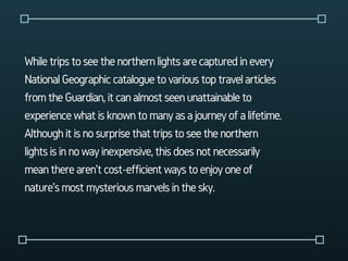 Your Guide to the Northern Lights | PDF
