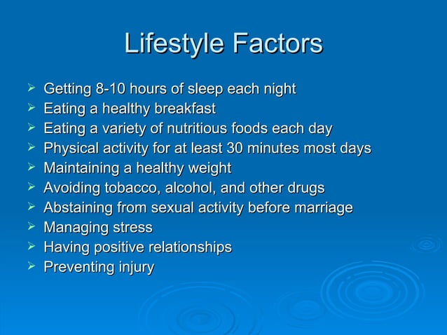 Your health & wellness chapter 1- lesson 1 | PPT