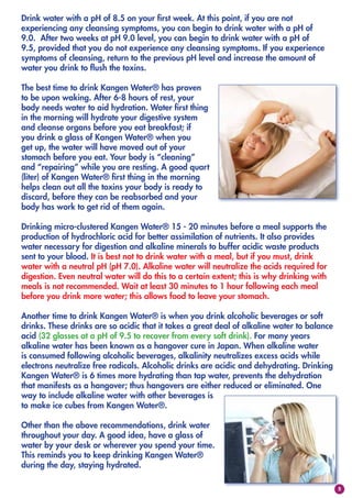 Your Healthy Kangen Water.....WHY KANGEN WATER? | PDF