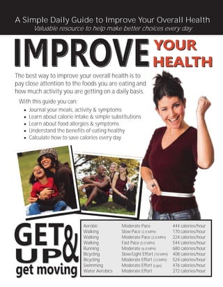 Your Healthy Life - Food Journal | PDF | Healthy Cooking and Eating ...