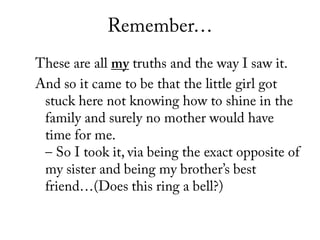 Ruining Your Own Efforts? Learn How to Crawl Out of the Wood Work. | PPTX