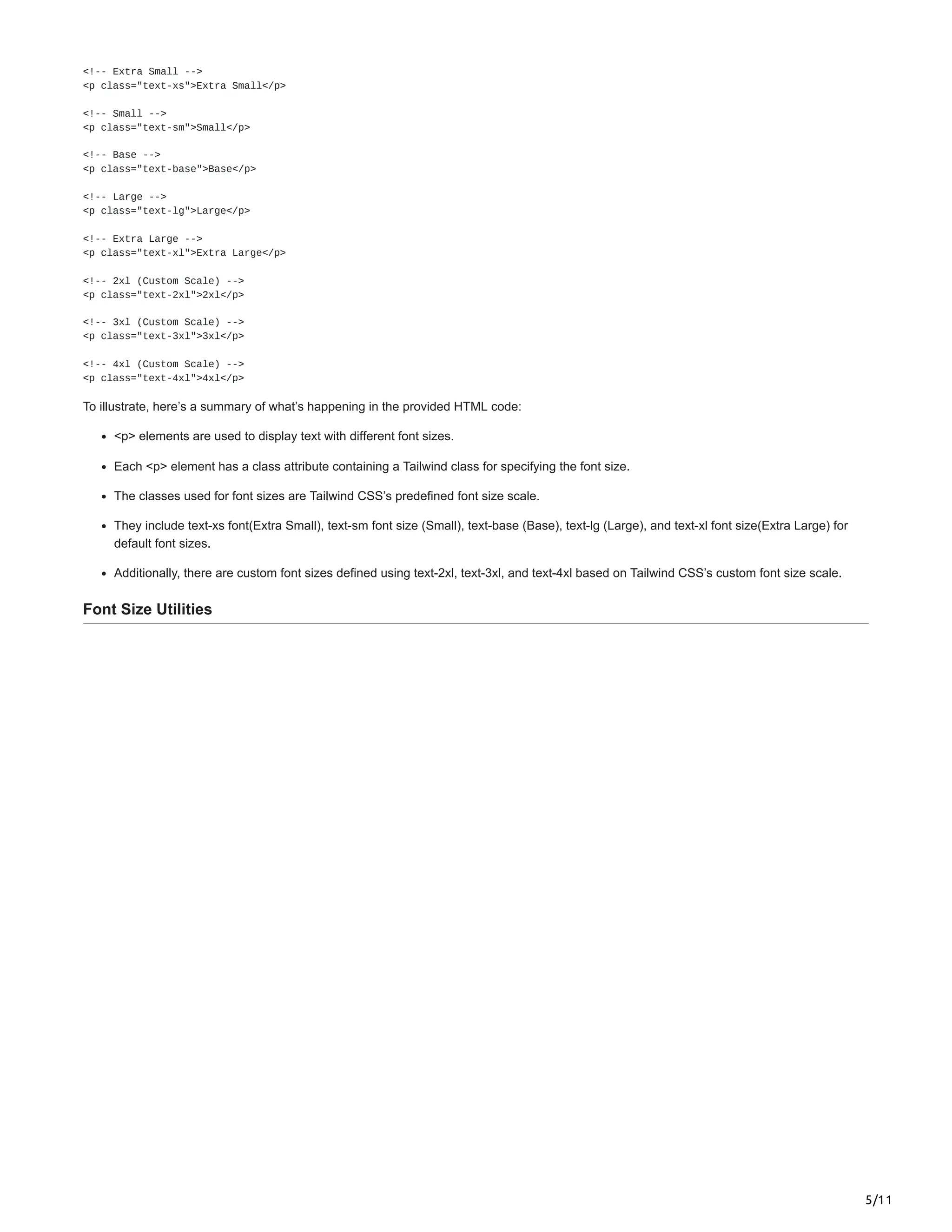 Your Introduction to Using Tailwind Font Size Better.pdf