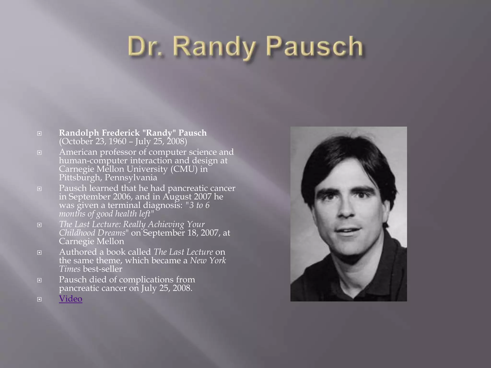 Your last lecture | PPTX