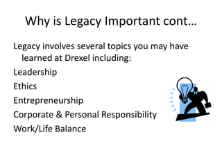 Your Legacy: Impact or influence | PDF