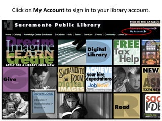 Your Library Account | PPTX