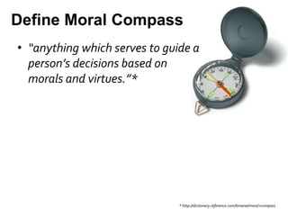 Your moral compass - Ahithophel Christian Type #4 | PPTX