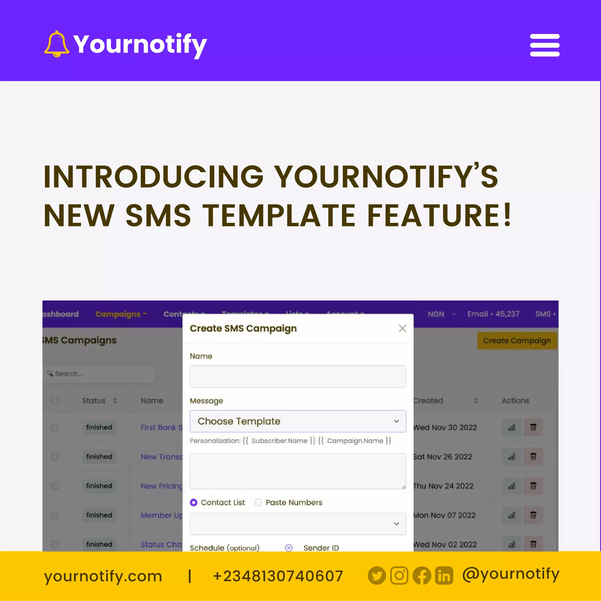 SMS TEMPLATES | PDF | Technology & Computing