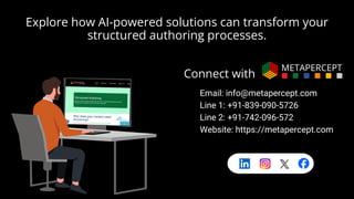 The impact of AI on Structured Authoring | PPT