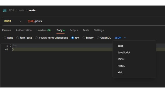 explanations of nodejs parsers and why they used | PPT