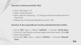 How to Troubleshoot the QuickBooks Error C=224 | PPT