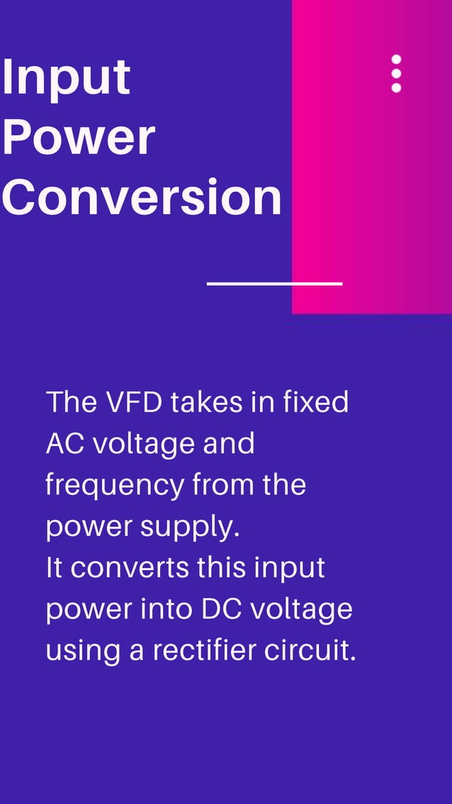 How Variable Frequency Drive (VFD) does work? | PDF