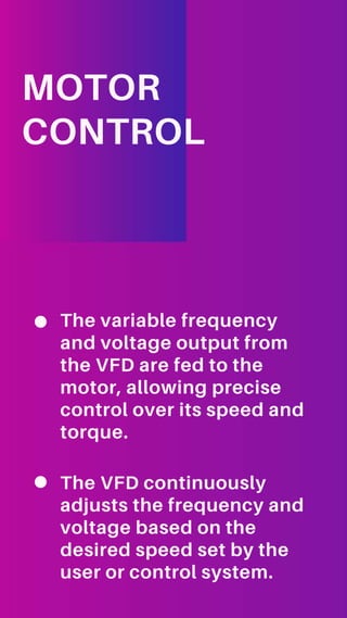 How Variable Frequency Drive (VFD) does work? | PDF