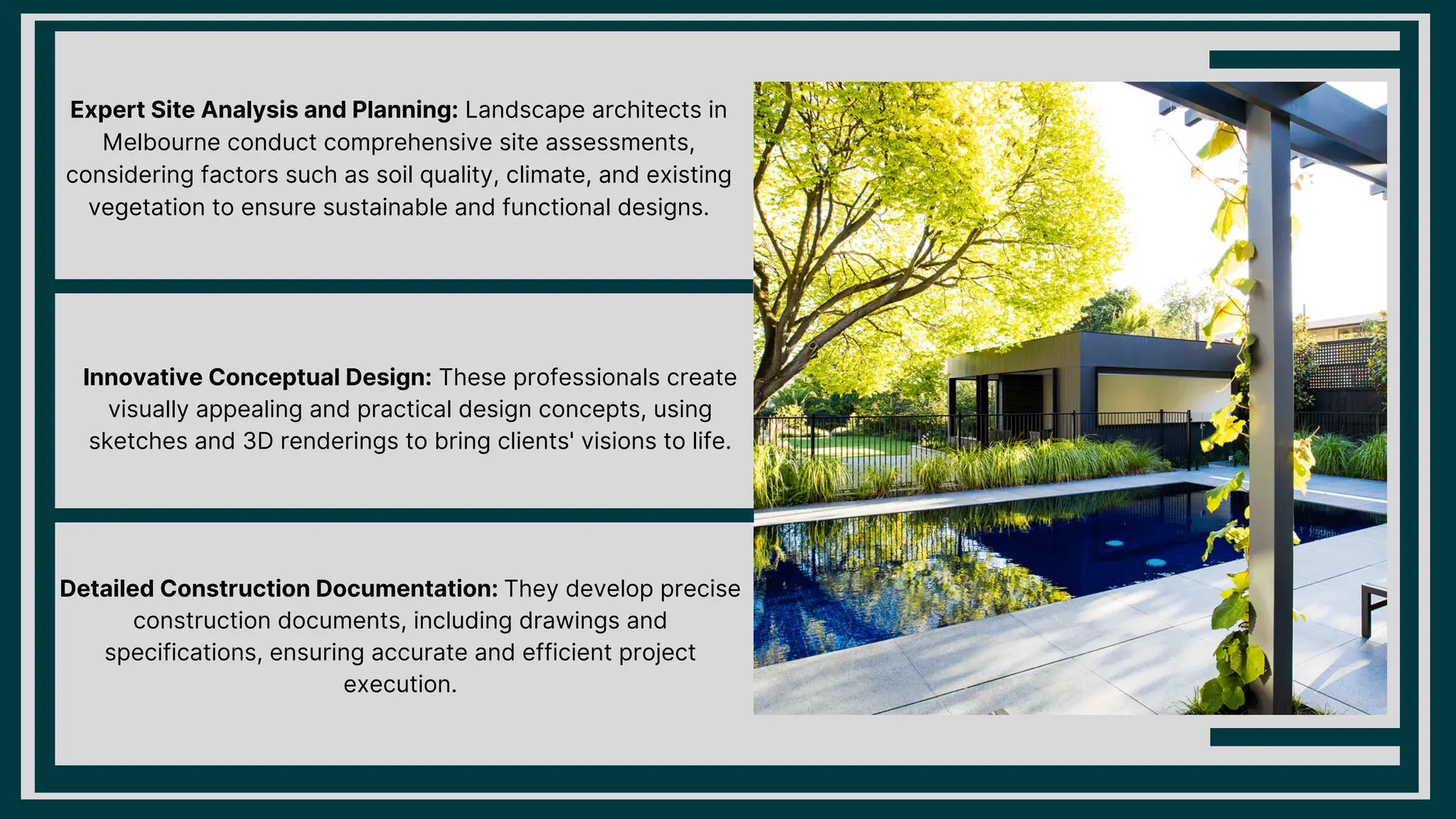 The Essence of Landscape Architects in Melbourne | PDF