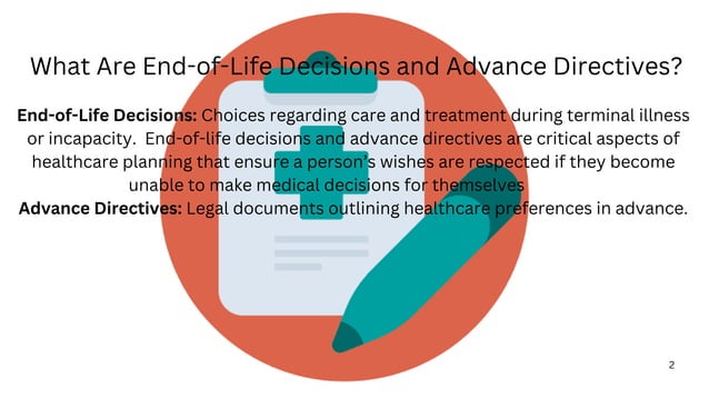 end of life decisions and advanced directives | PDF