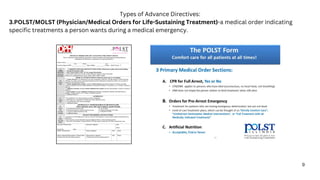 end of life decisions and advanced directives | PDF