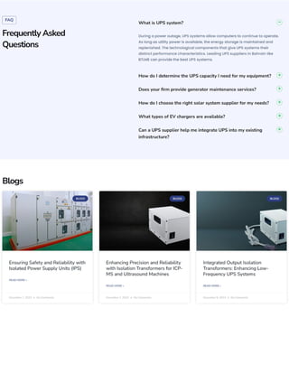 Your Partner for Solar System Solutions in Bahrain.pdf | Power and ...