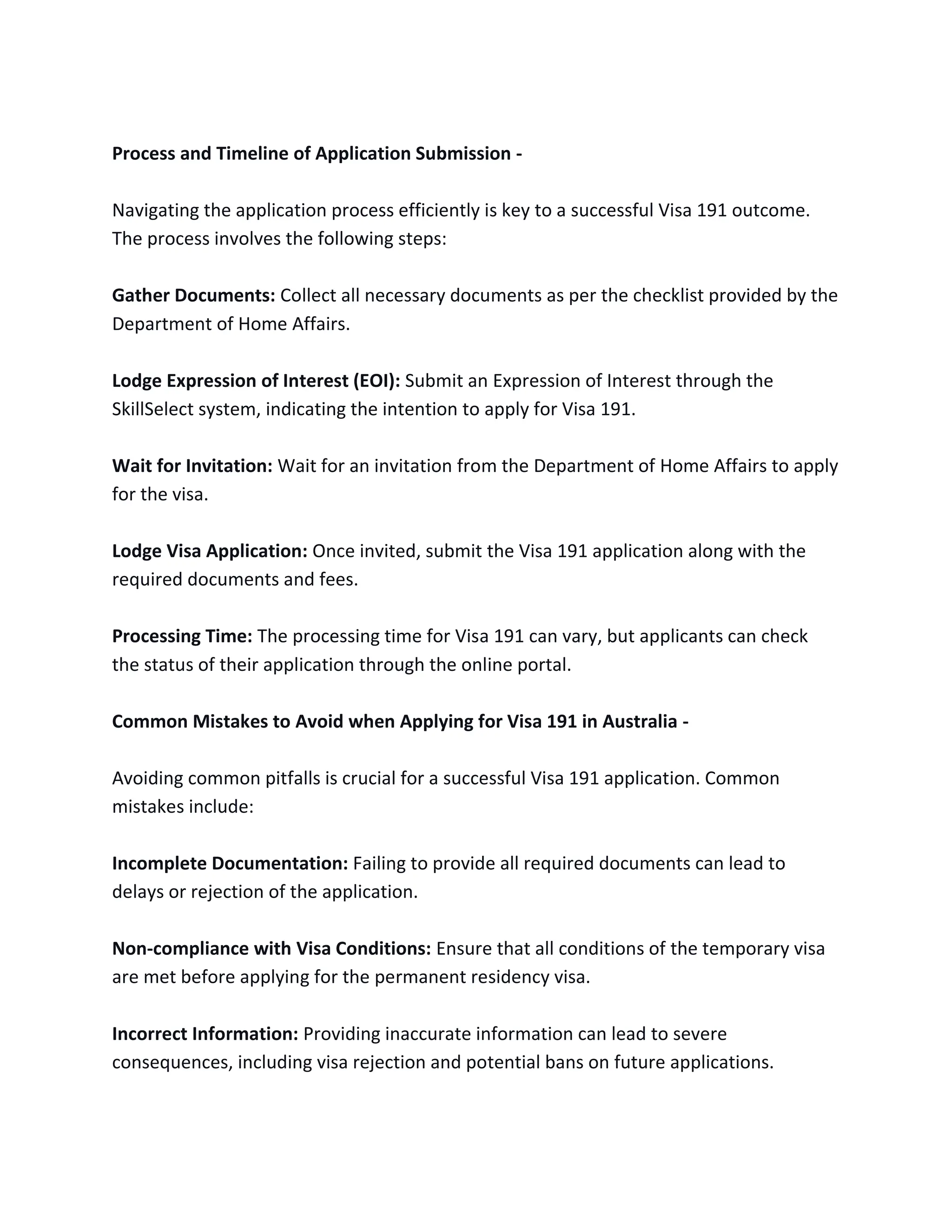 Your Path to Permanent Residency: A Guide to Visa 191 in Australia | DOCX