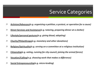 Your philosophy of service | PPTX