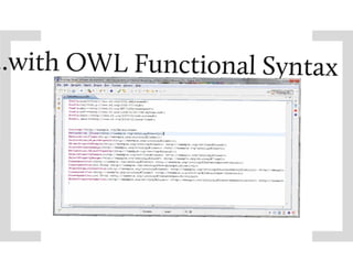 Filling the Gap between Semantic Web and MDE integrating OWL SPARQL and UML with TwoUse Toolkit ...