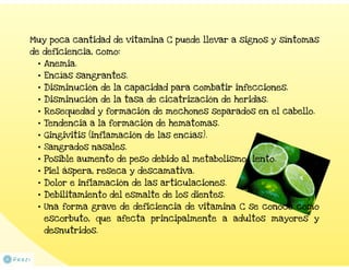 VITAMINAS C y E | PDF