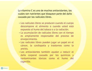 VITAMINAS C y E | PDF