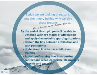 Attribution Theory | PPT