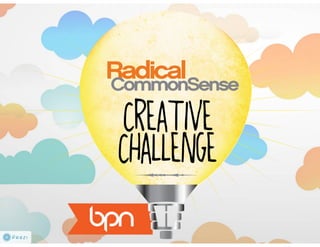Creative Challenge Case Study Guide | PPT