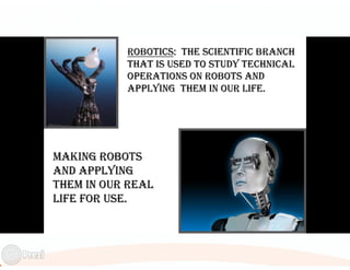 Robotics (Introbots) | PPT