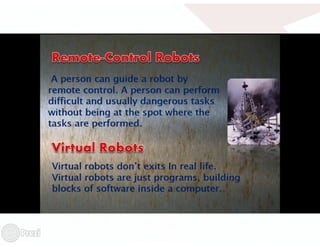 Robotics (Introbots) | PPT