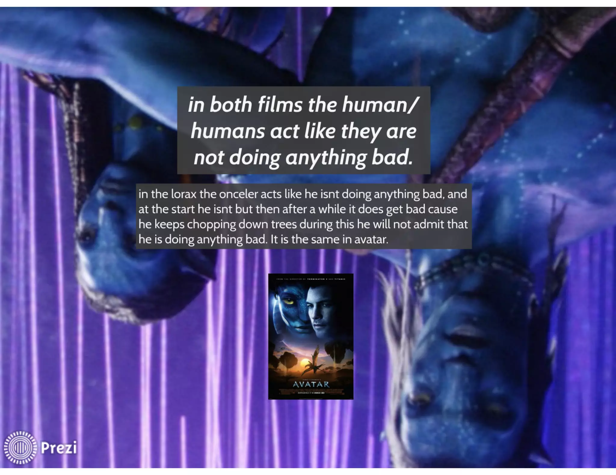 film comparison: The Lorax vs Avatar | PDF