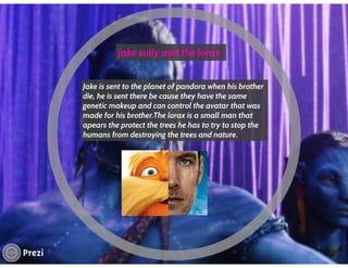 film comparison: The Lorax vs Avatar | PDF