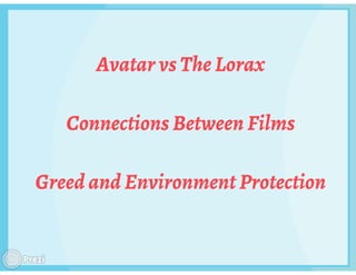 Avatar vs The Lorax | PDF