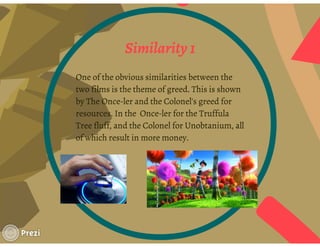 Avatar vs The Lorax | PDF