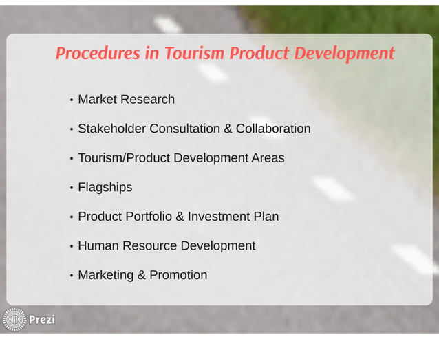 tourism product development | PDF