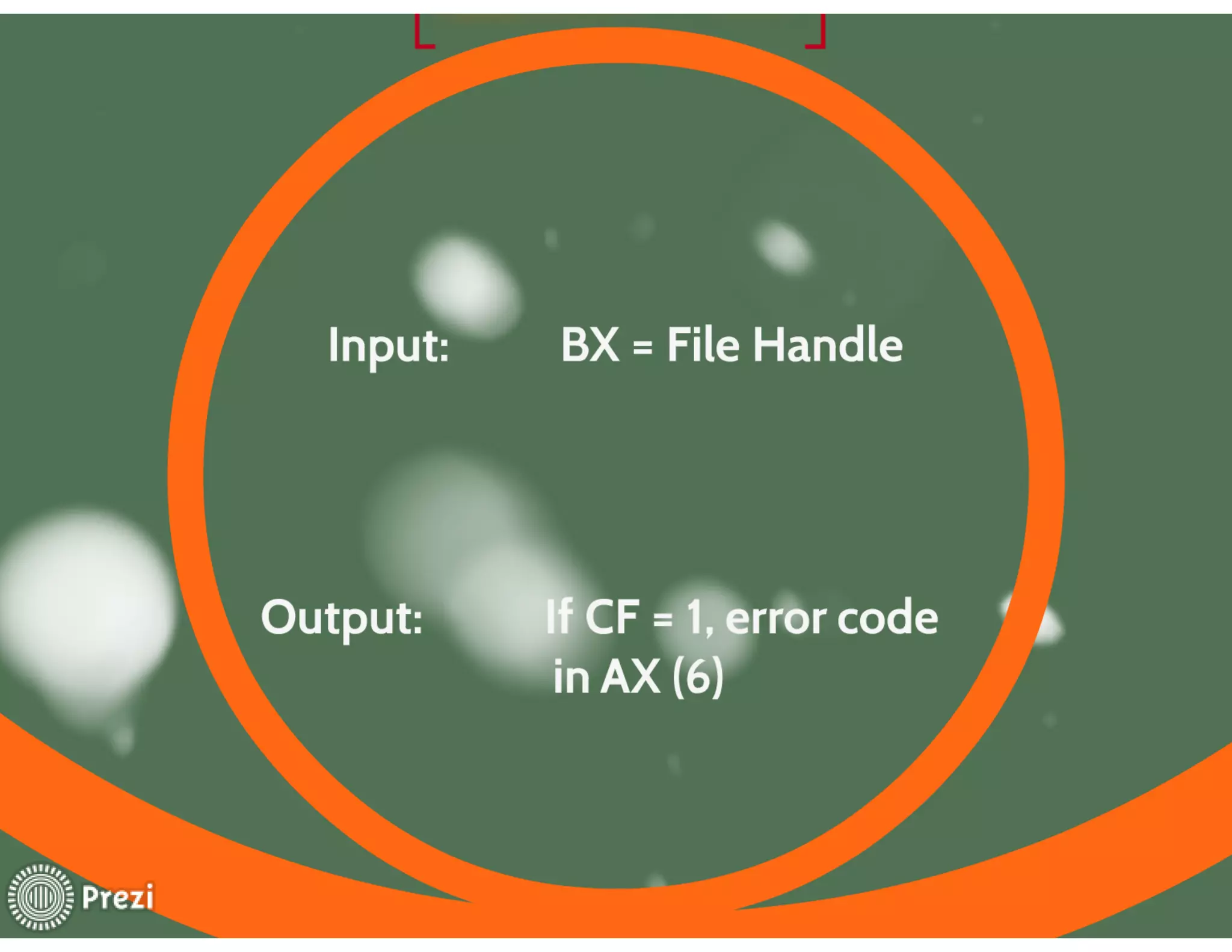 File Handling in Assembly Prezi slides | PPT