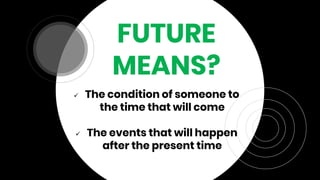 Know Your Purpose, Enjoy Your Future | PPT