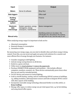 Your Quick Guide to Energy Management for Sustainability and Reduced ...