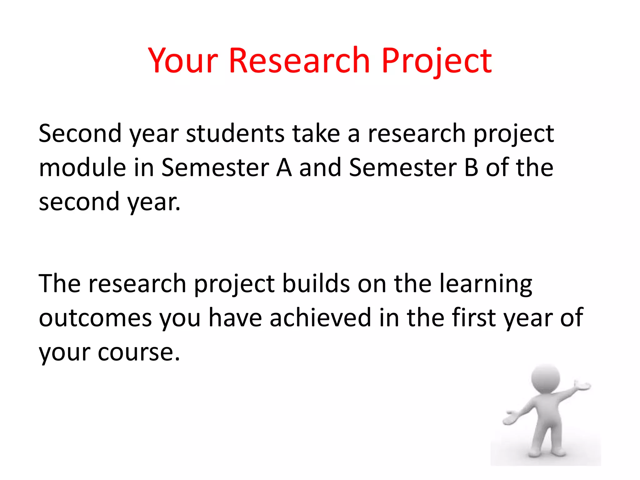 Your Research Project | PPT