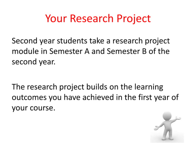 Your Research Project | PPT