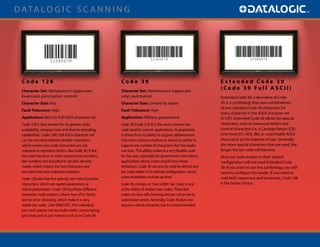 Your Resource Guide For Communicating With Bar Code Symbologies | PDF | Computing | Technology ...